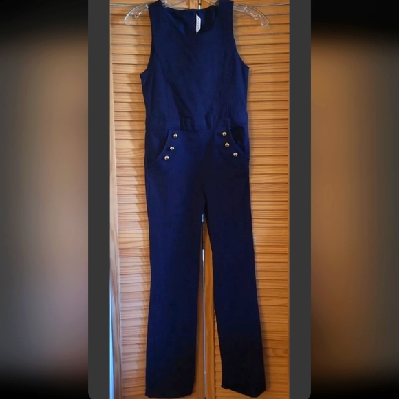 velour jumpsuit kids navy jumpsuit 💄 Janie And Jack Girls Velour Navy ...